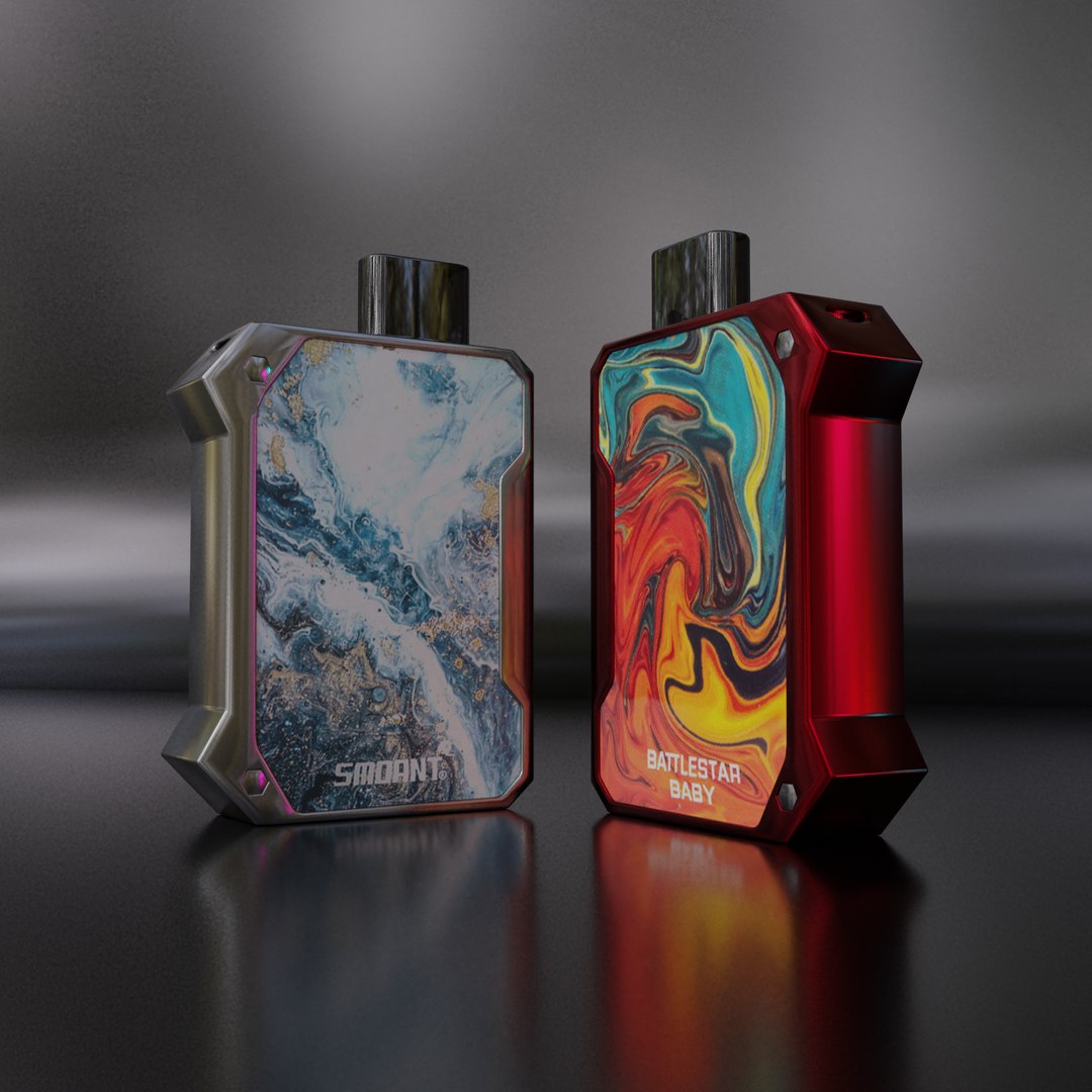 Pod Kids Vape Battlestar Baby 3D Model - TurboSquid 1755122