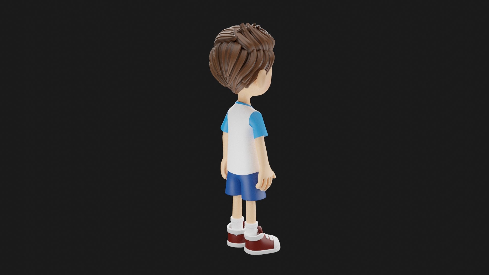 Boy With Texture Model - TurboSquid 2227535