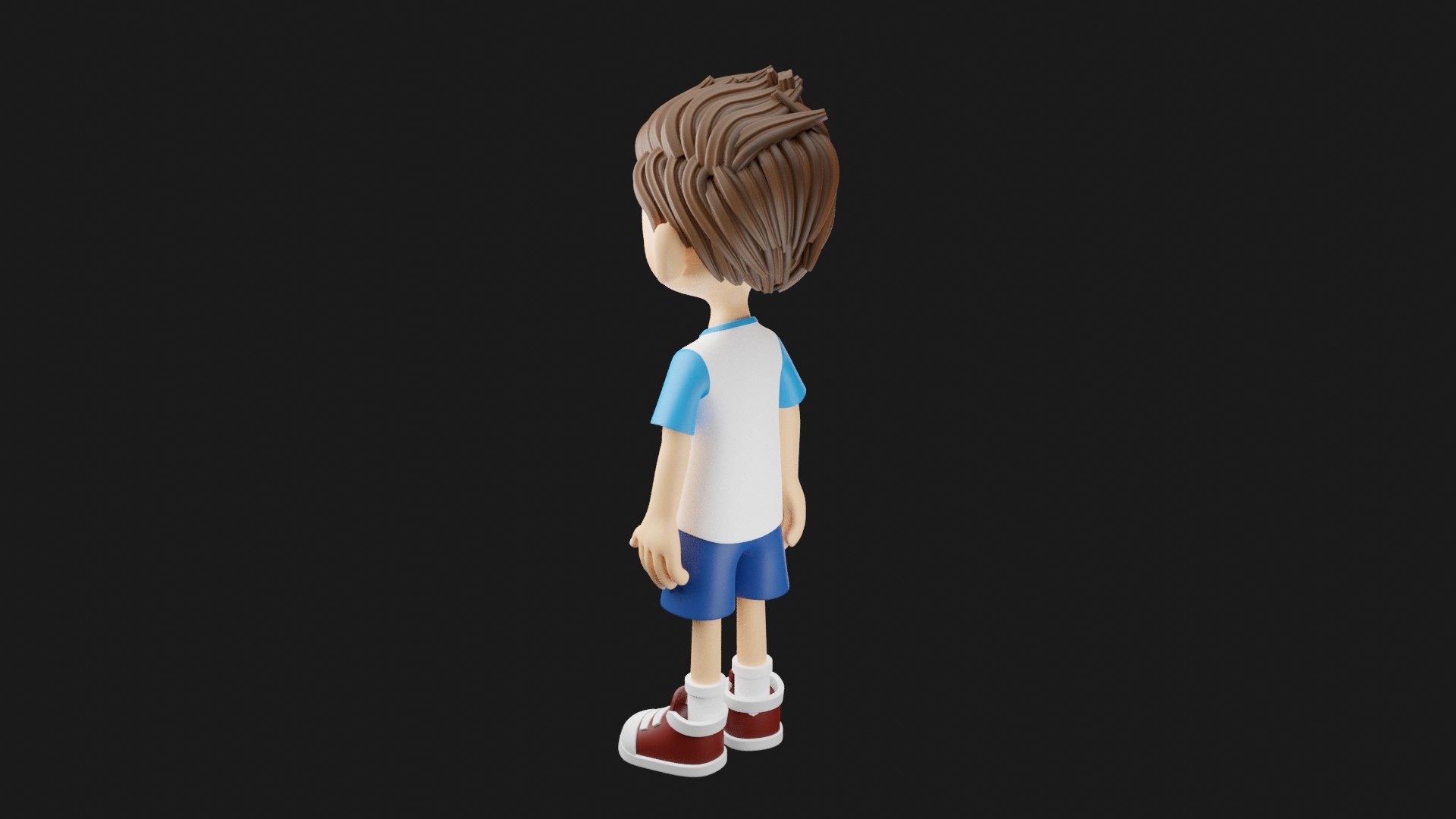 Boy With Texture Model - TurboSquid 2227535