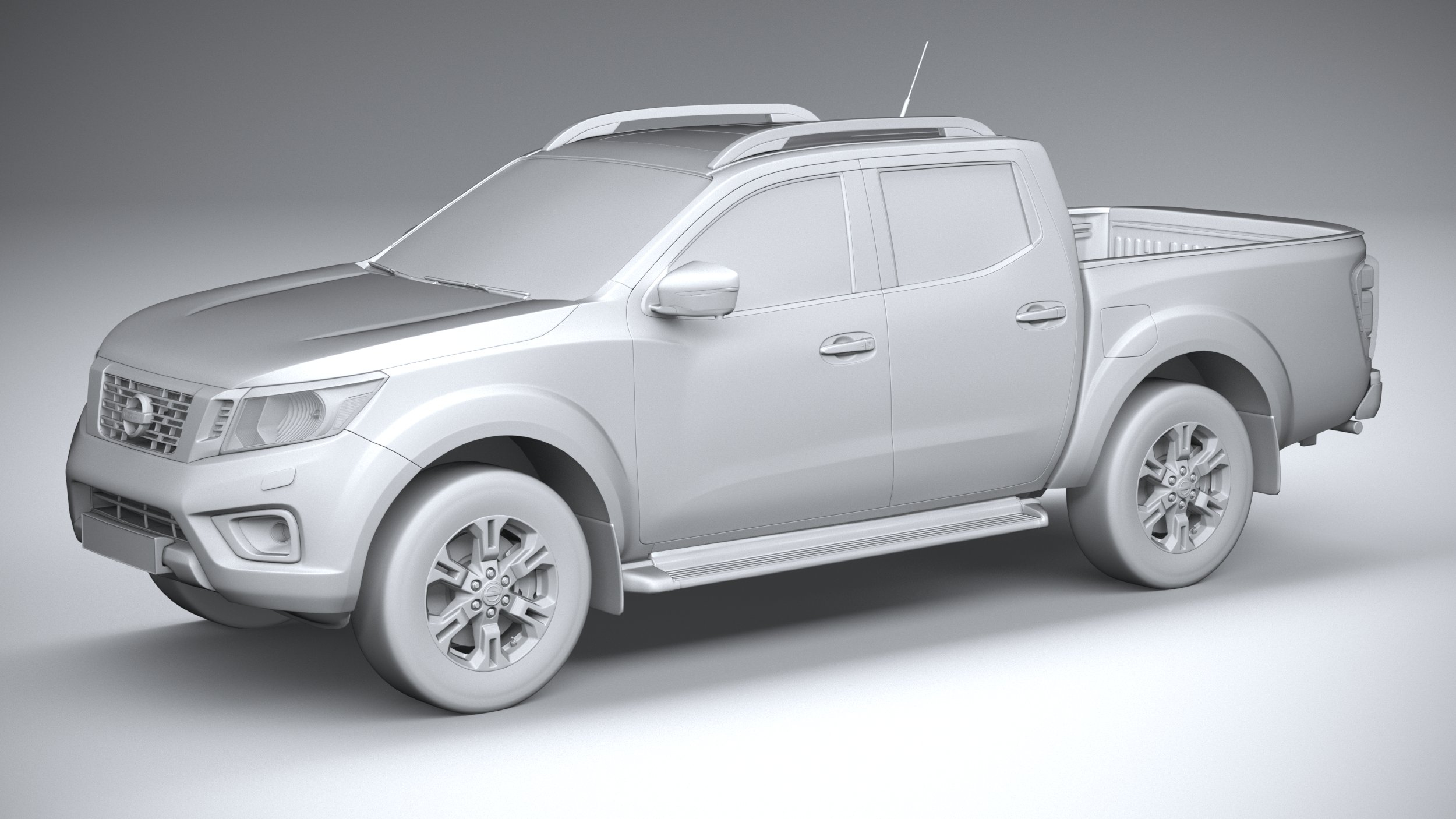 3D model nissan navara doublecab - TurboSquid 1631381