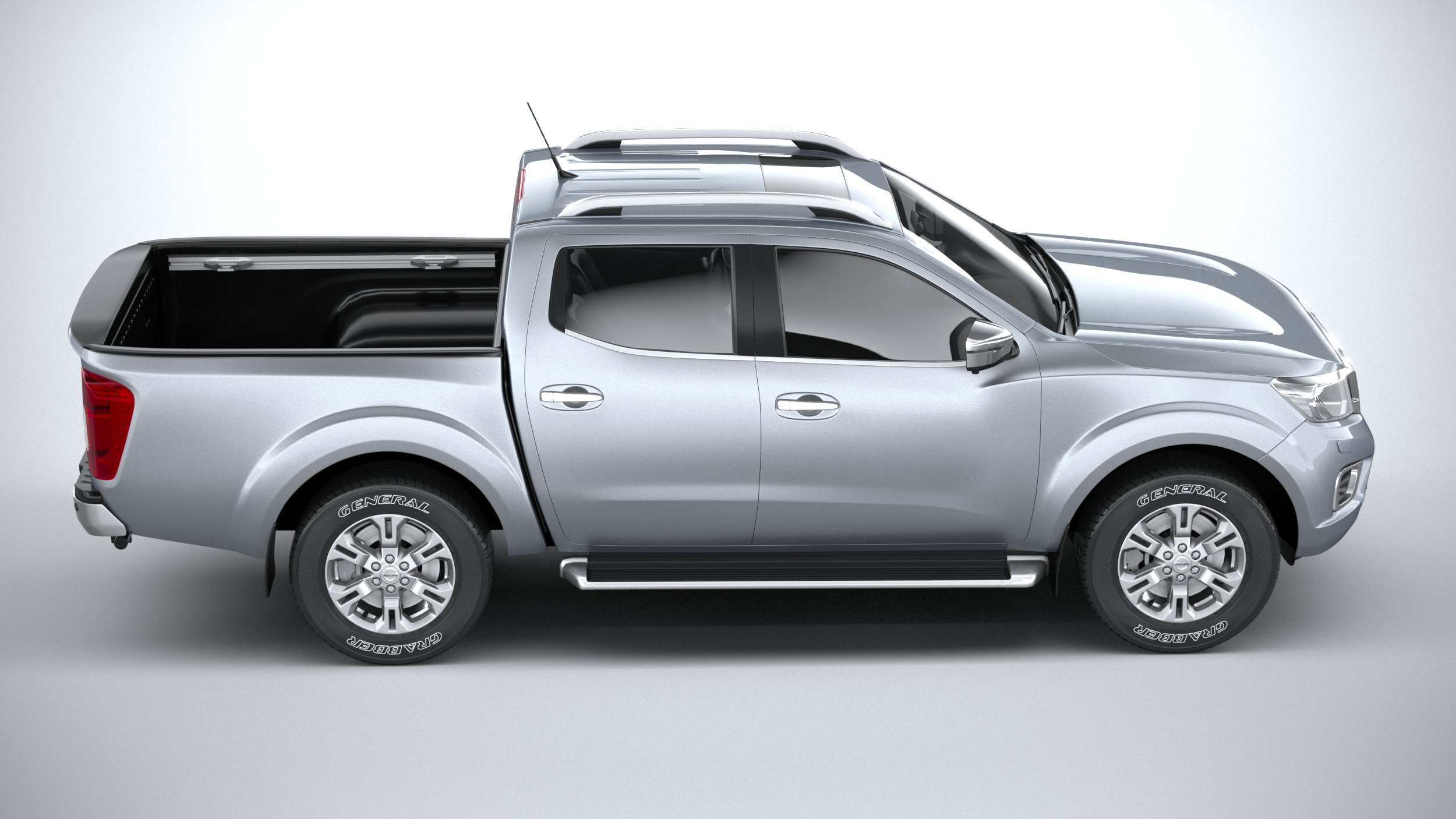 3D model nissan navara doublecab - TurboSquid 1631381