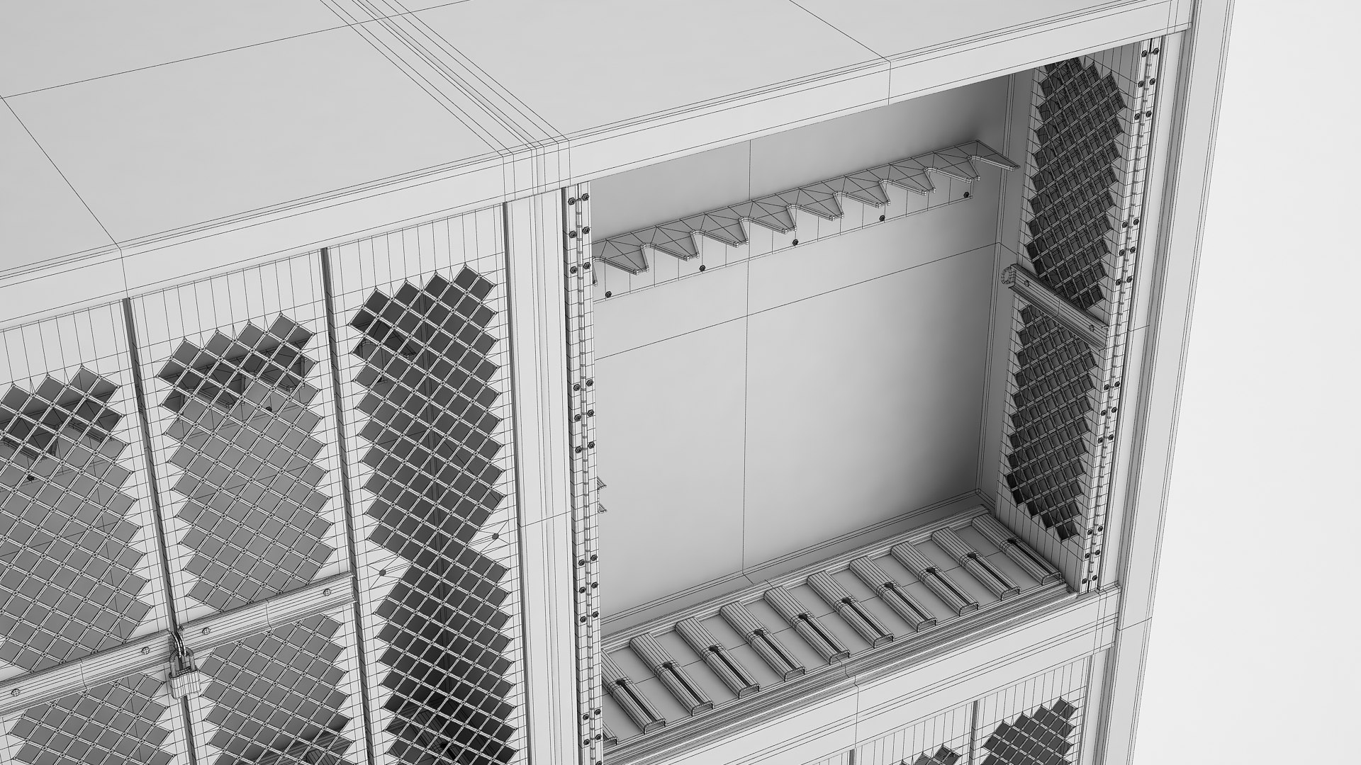 Storage Shelving Weapon 3D Model - TurboSquid 1505376