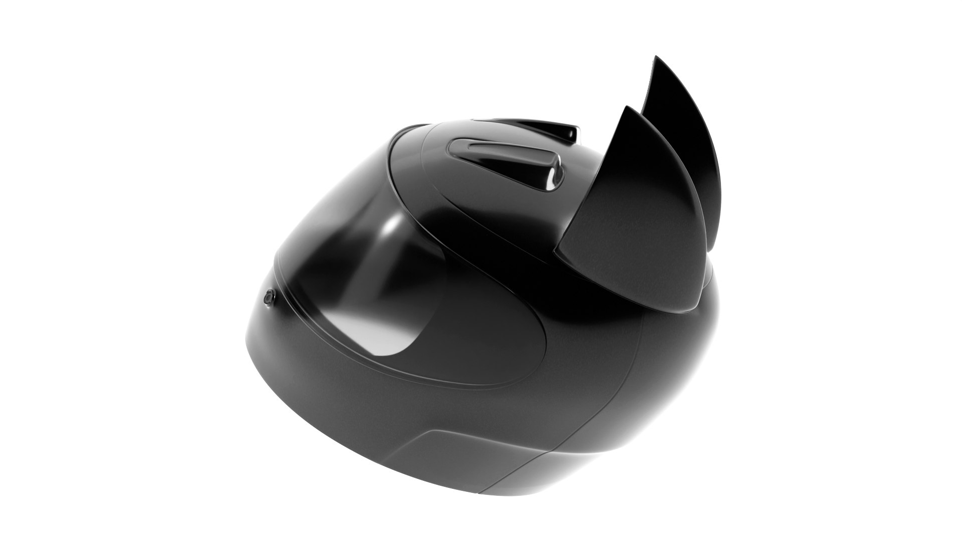 3D Cat Ear Helmet Model - TurboSquid 1894034