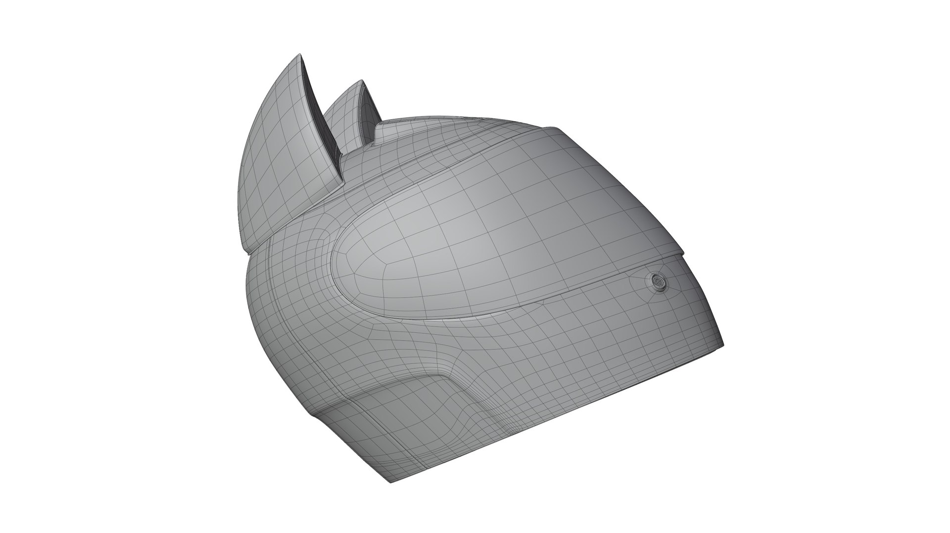 3D Cat Ear Helmet Model - TurboSquid 1894034