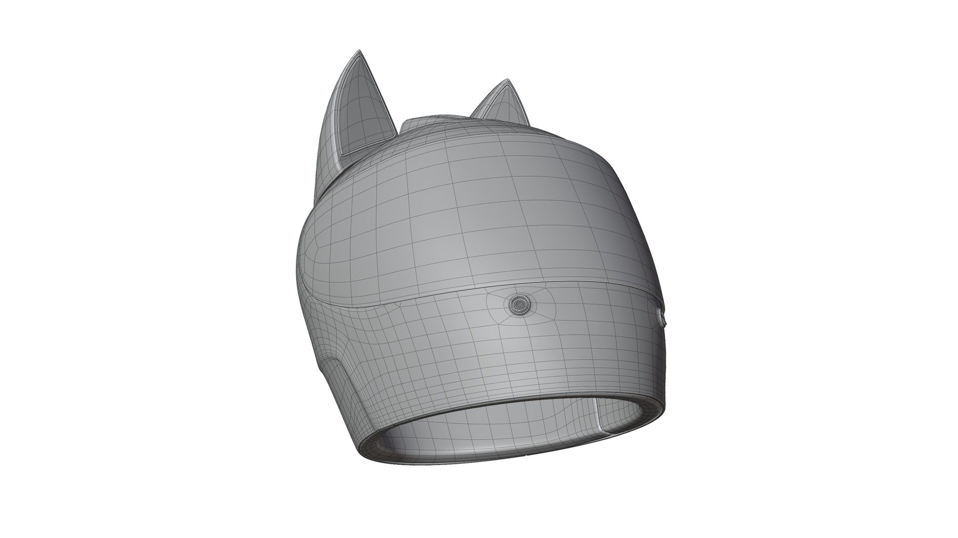 3D Cat Ear Helmet Model - TurboSquid 1894034