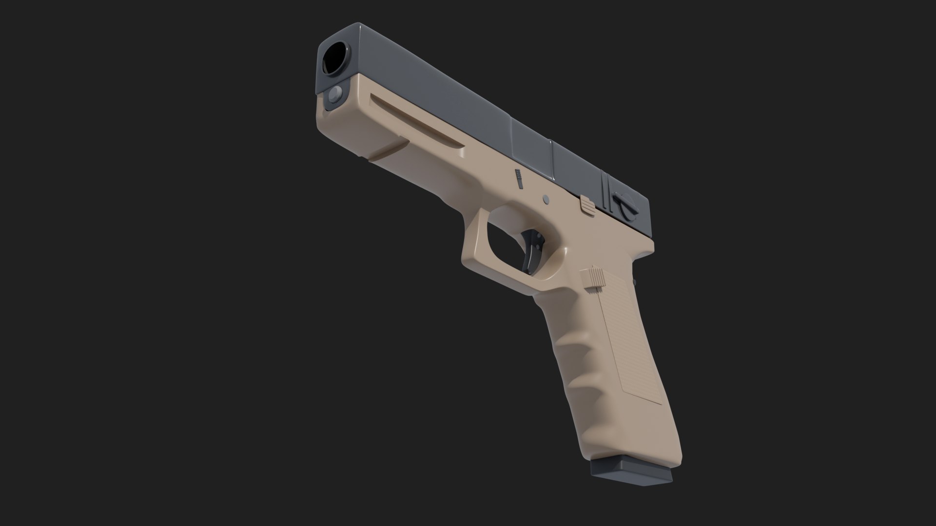 3D model Gun Glock-17 3D model - TurboSquid 2156688