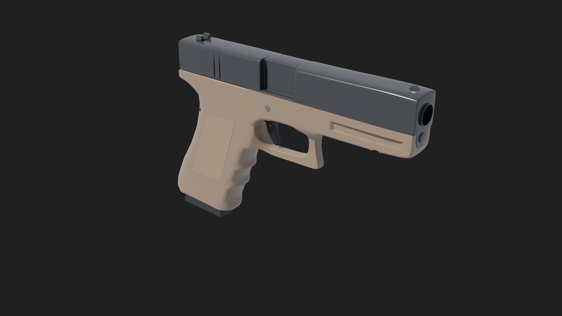 3D model Gun Glock-17 3D model - TurboSquid 2156688