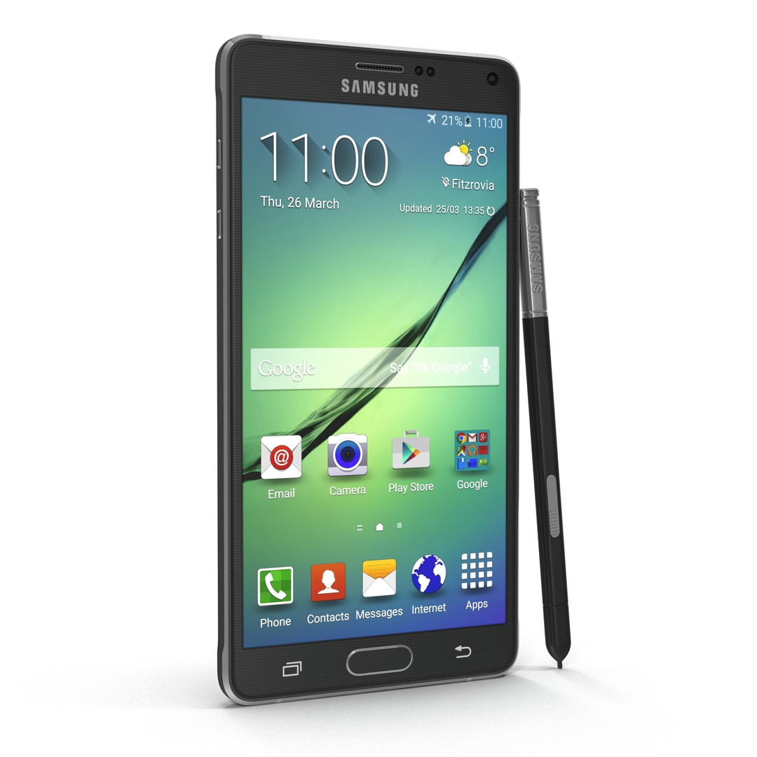 3d Samsung Galaxy Note 4