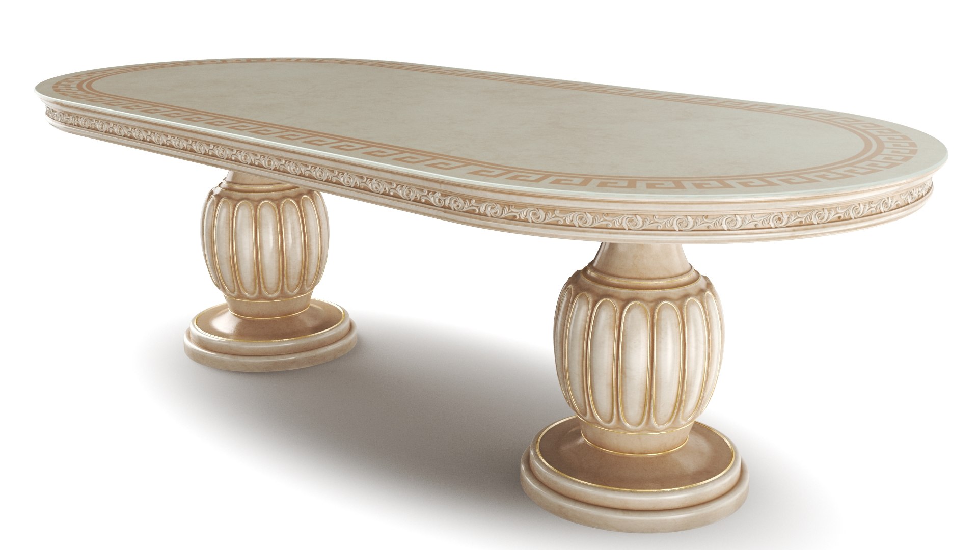 3D Two Dining Tables model - TurboSquid 1769016