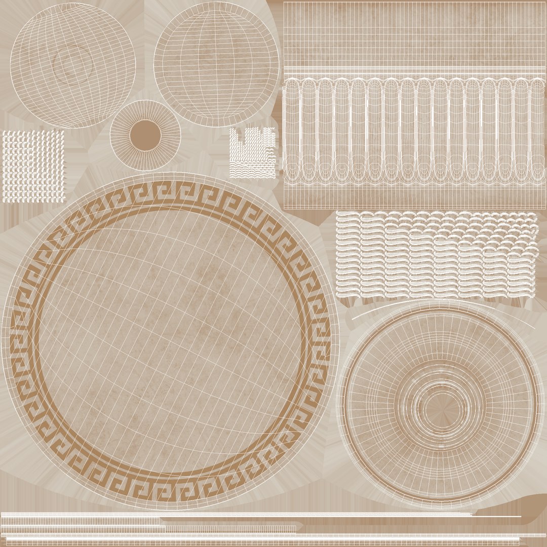 3D Two Dining Tables model - TurboSquid 1769016