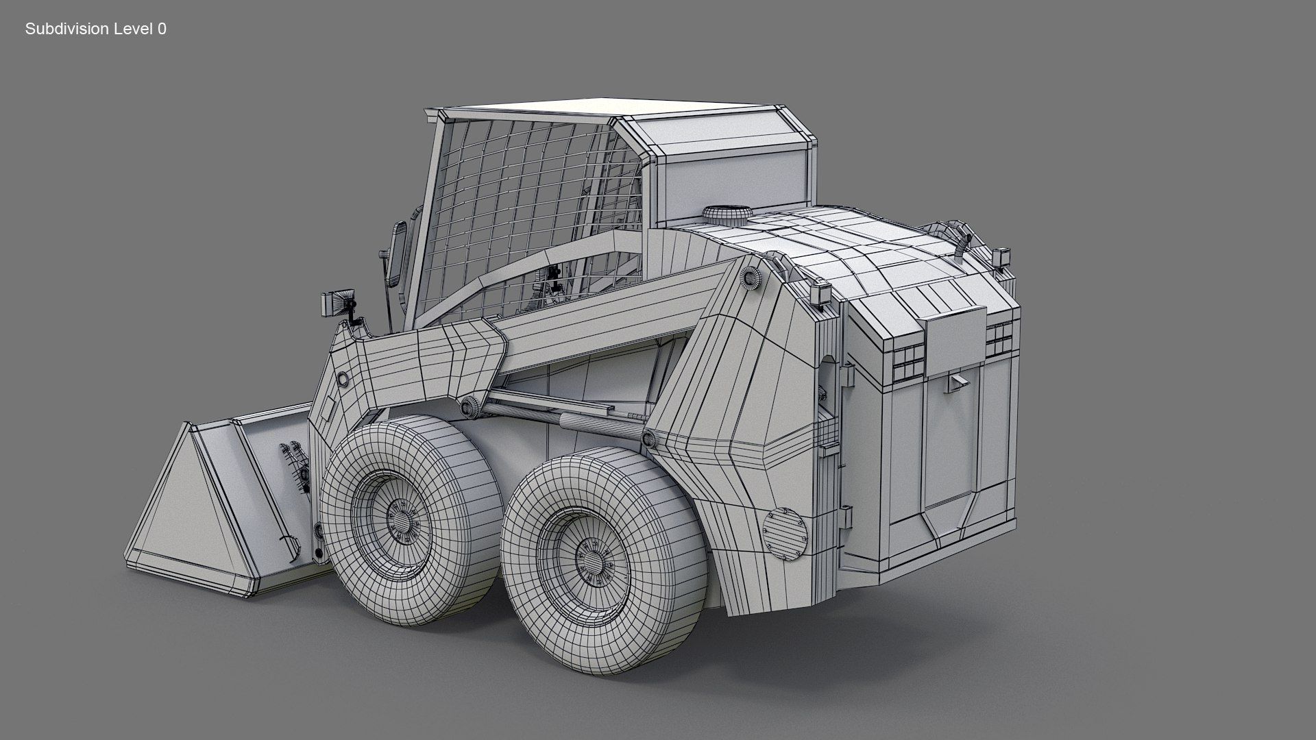3D Skid Steer Loader LR Model - TurboSquid 2037689