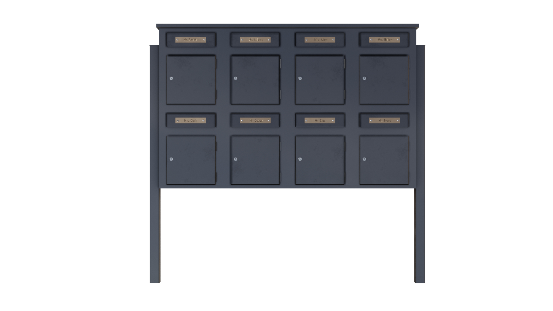 Big Mailbox Model - TurboSquid 1652086