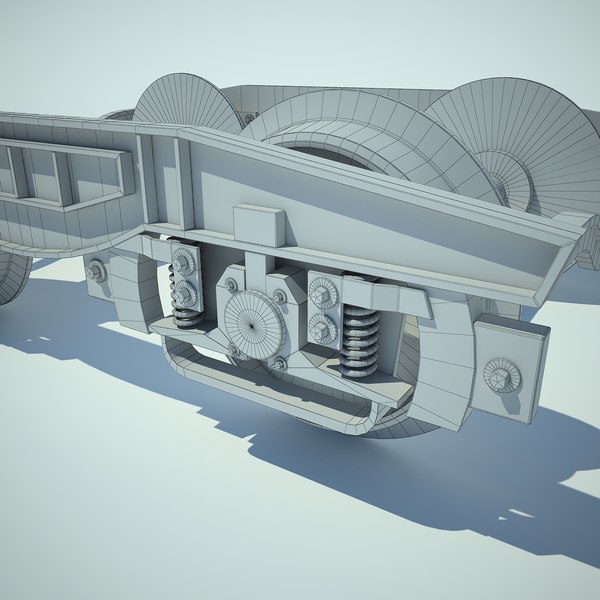 3d train wheels