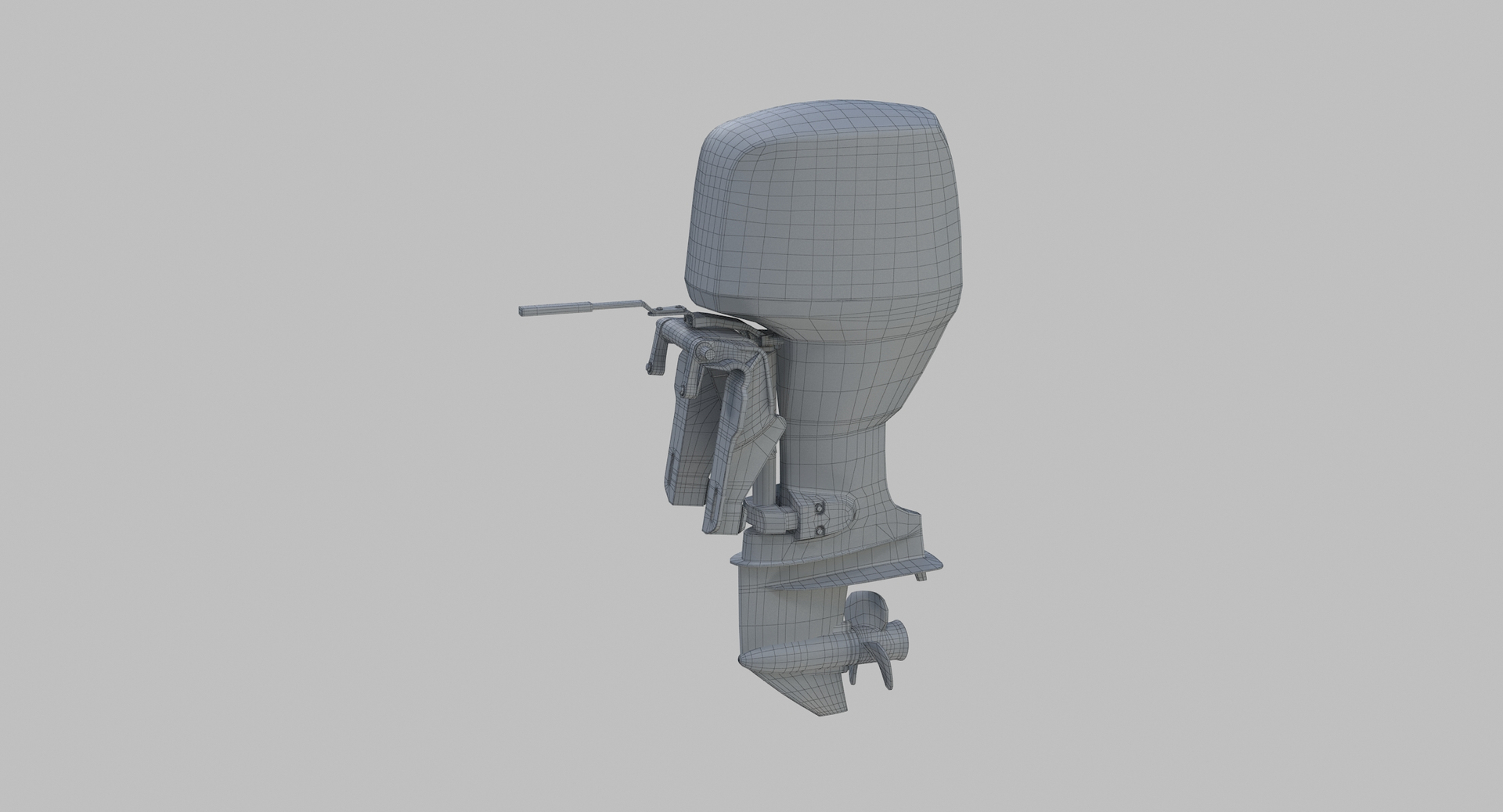 3D Outboard Motor - TurboSquid 1413052