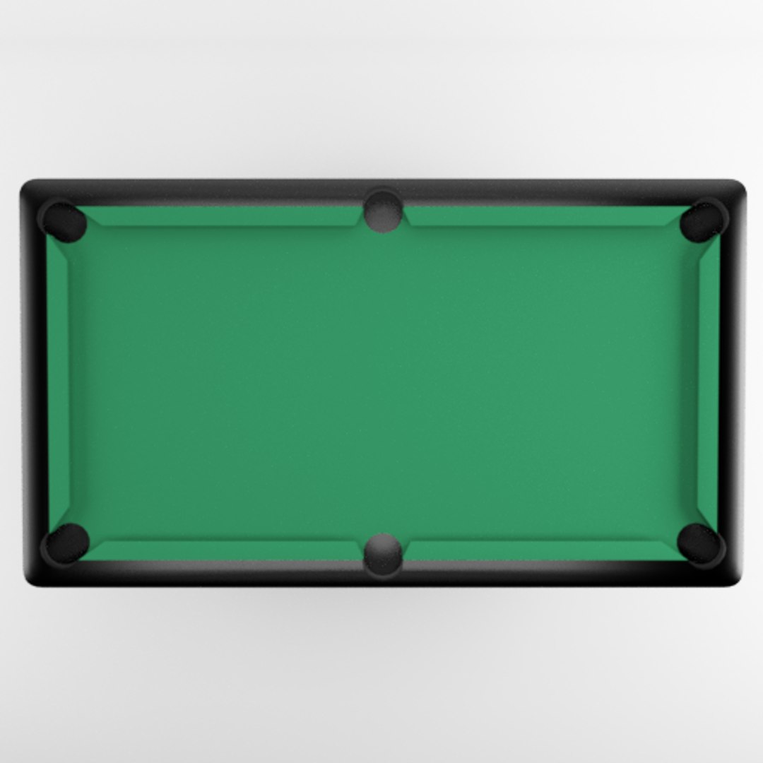 Modern Pool Table 3d Max