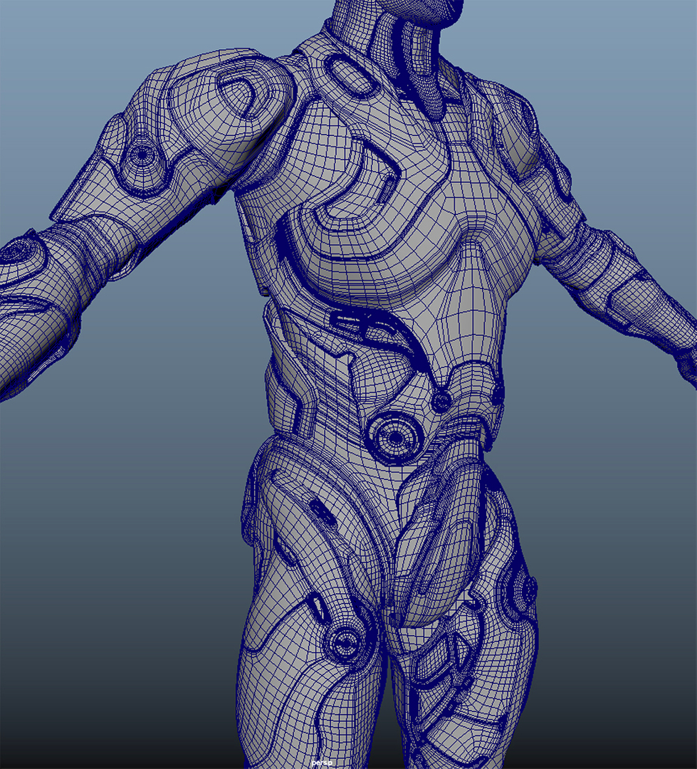 3D model cyborg human - TurboSquid 1210552