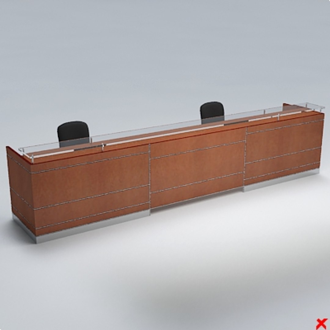 3d model of counter