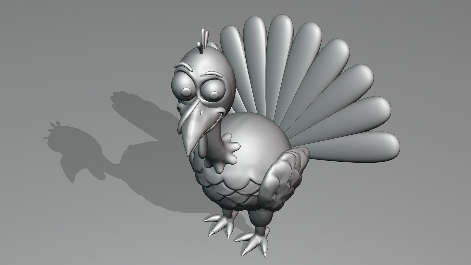 Thanksgiving Turkey 3D - TurboSquid 1987385