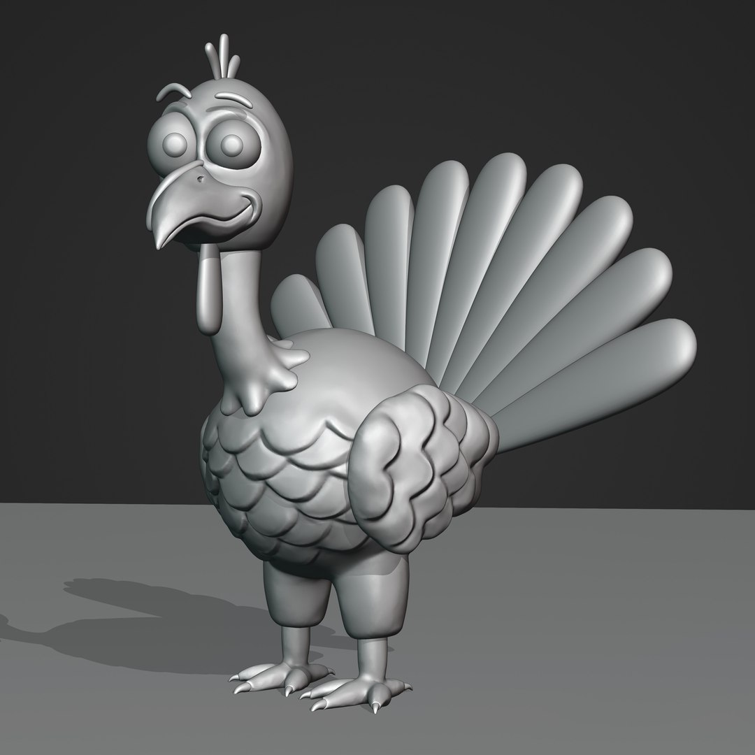 Thanksgiving Turkey 3D - TurboSquid 1987385