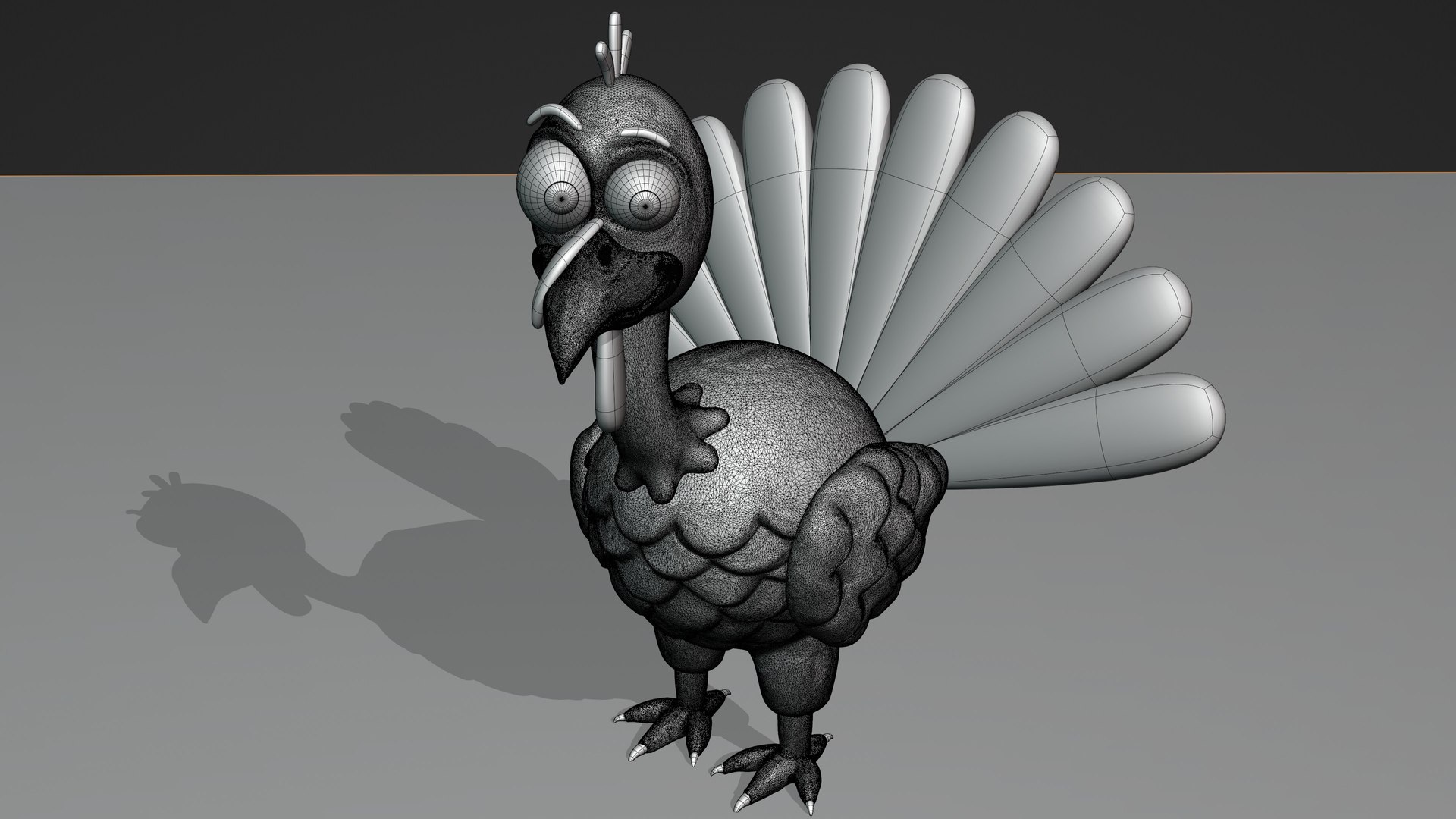Thanksgiving Turkey 3D - TurboSquid 1987385