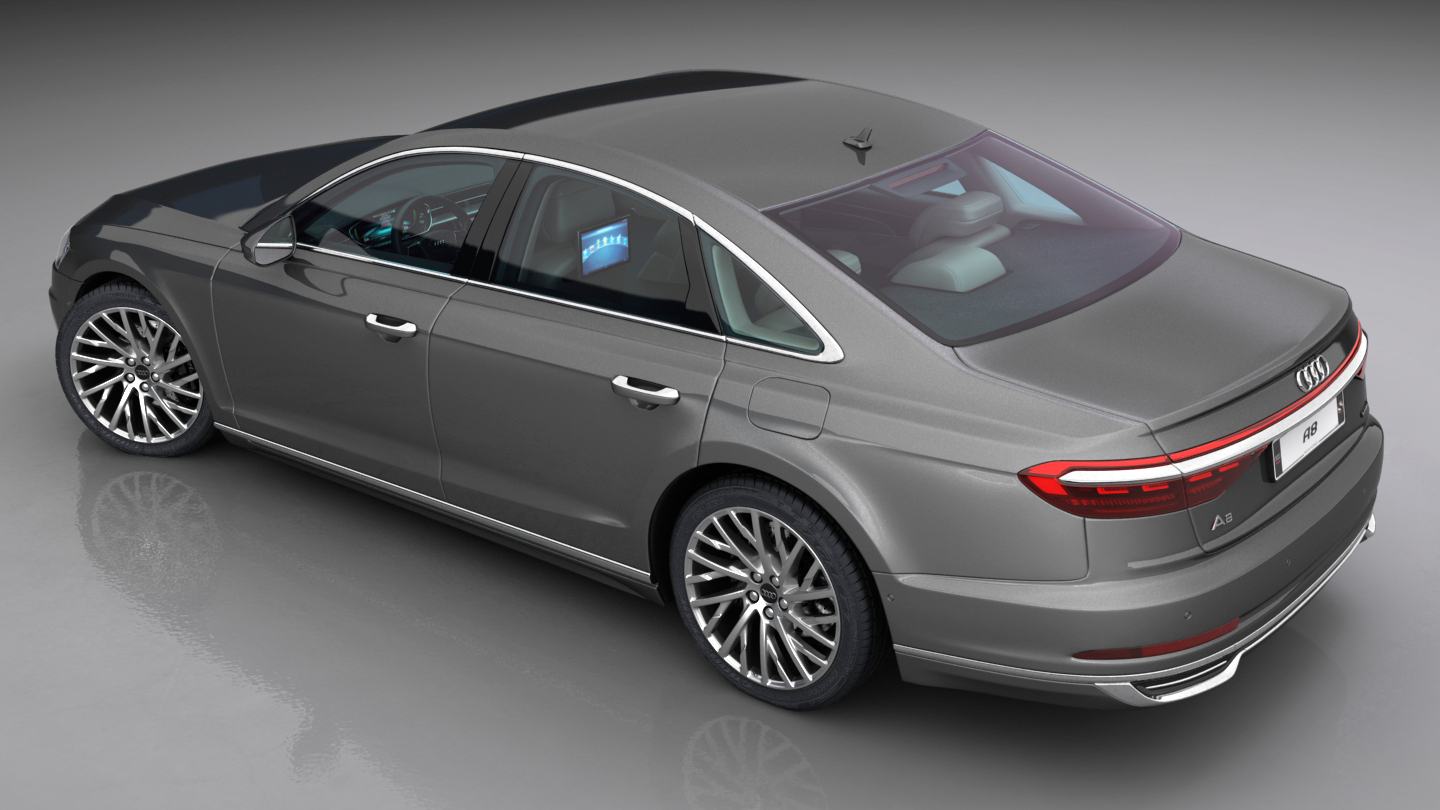 Audi a8 2019 interior 3D model - TurboSquid 1333466