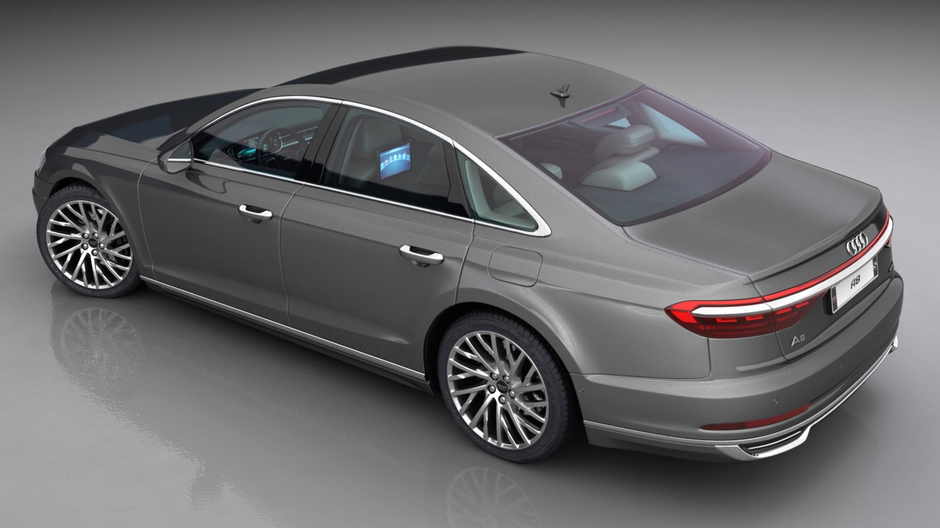 Audi A8 2019 Interior 3D Model - TurboSquid 1333466