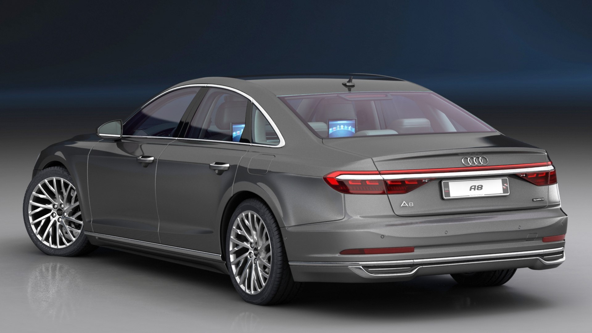 Audi A8 2019 Interior 3D Model - TurboSquid 1333466