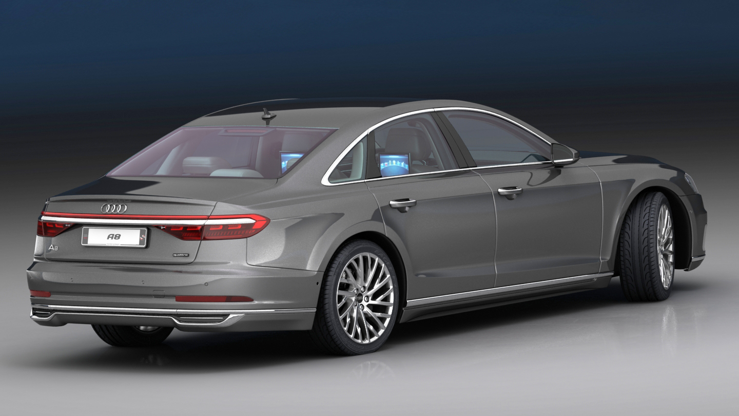 Audi a8 2019 interior 3D model - TurboSquid 1333466