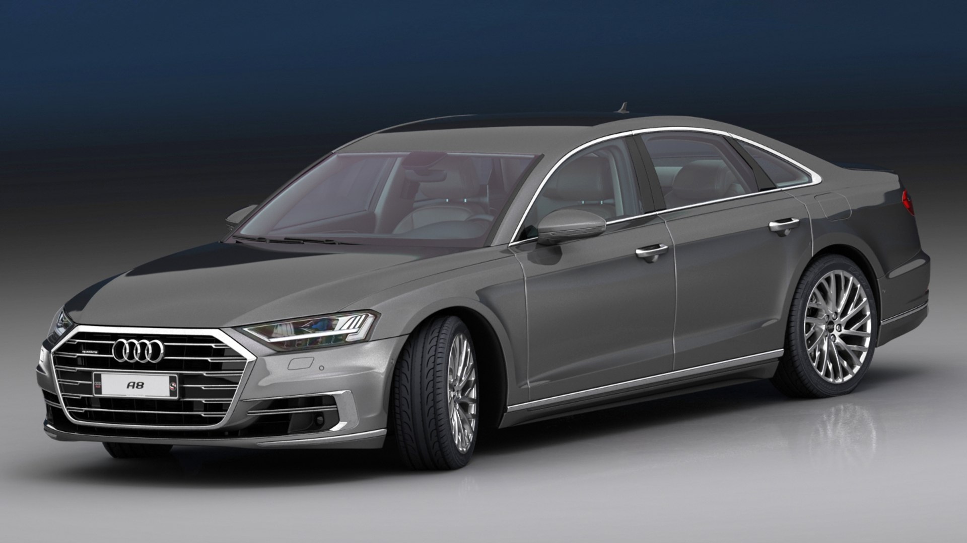 Audi A8 2019 Interior 3D Model - TurboSquid 1333466