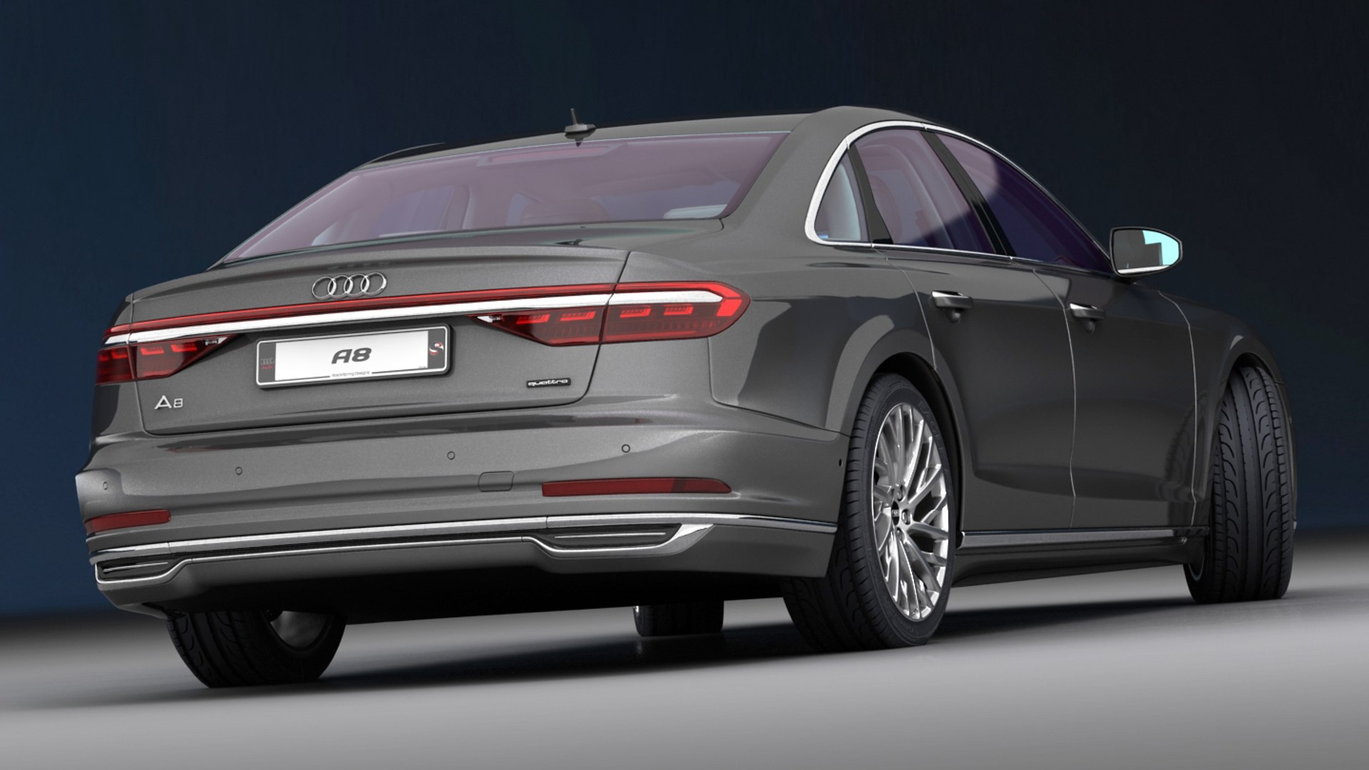 Audi A8 2019 Interior 3D Model - TurboSquid 1333466