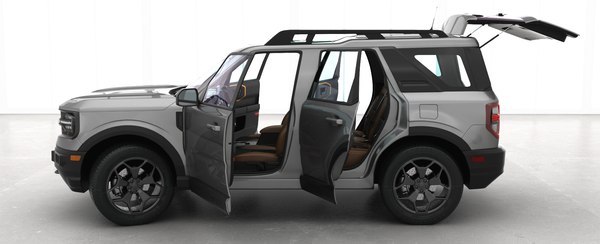 通用 SUV 2022 打开车门和行李箱3D模型 - TurboSquid 1779762