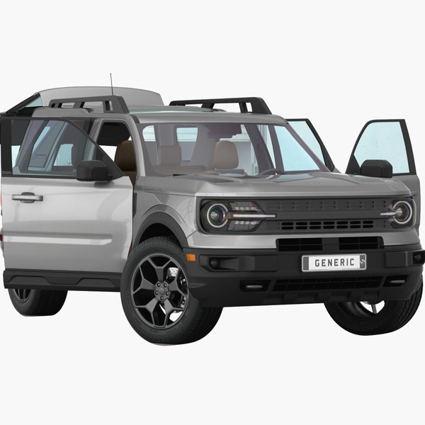 通用 SUV 2022 打开车门和行李箱3D模型 - TurboSquid 1779762