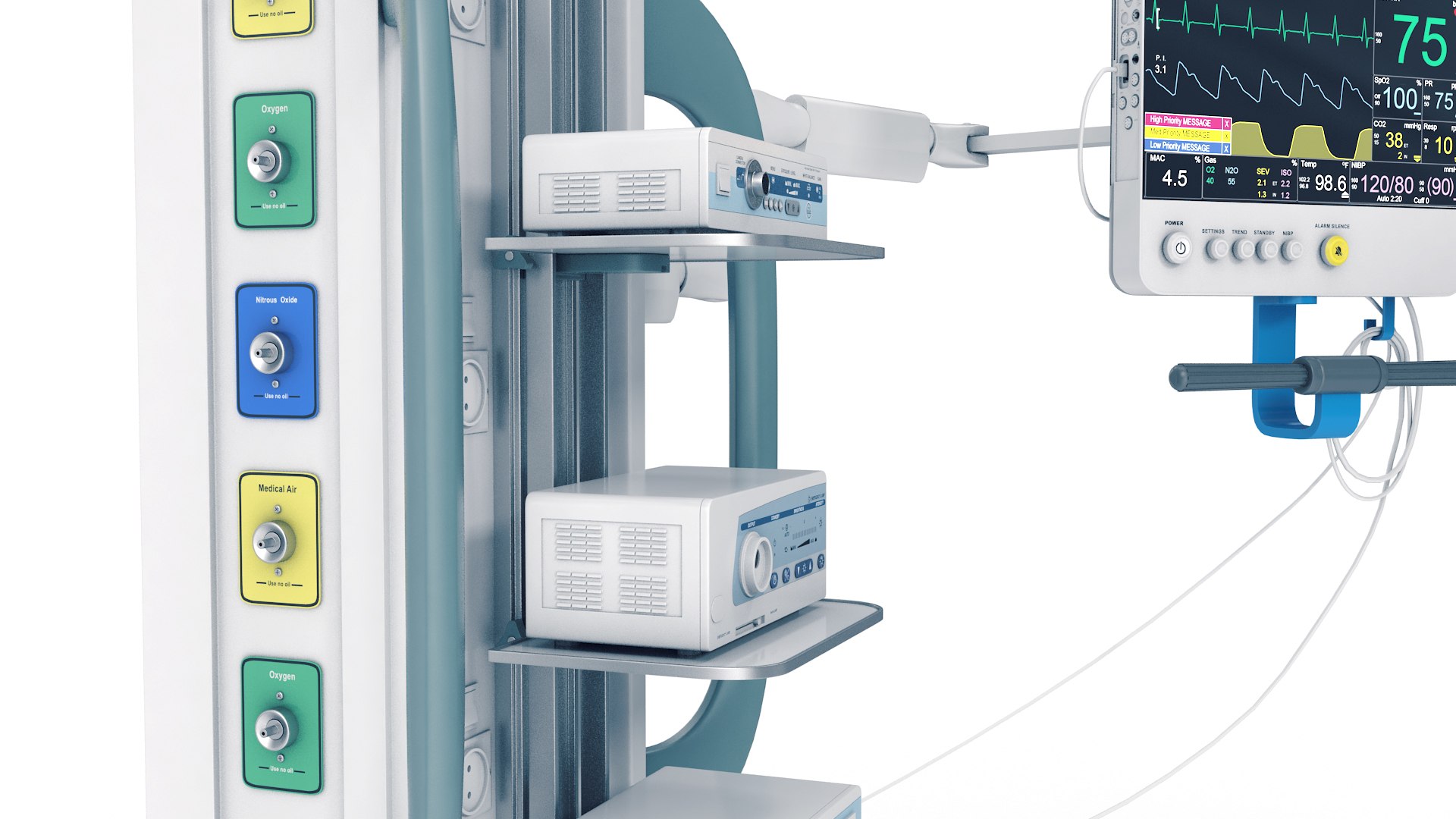 3D Medical Boom - TurboSquid 2074638