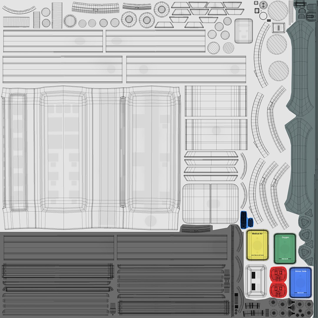3D Medical Boom - TurboSquid 2074638