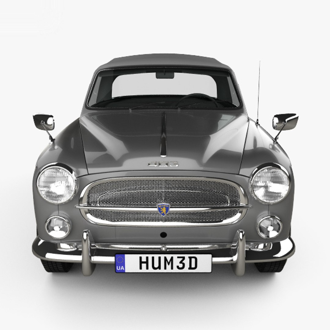3D model peugeot 403 1959 - TurboSquid 1497673