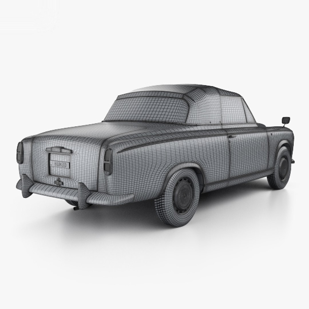 3D model peugeot 403 1959 - TurboSquid 1497673