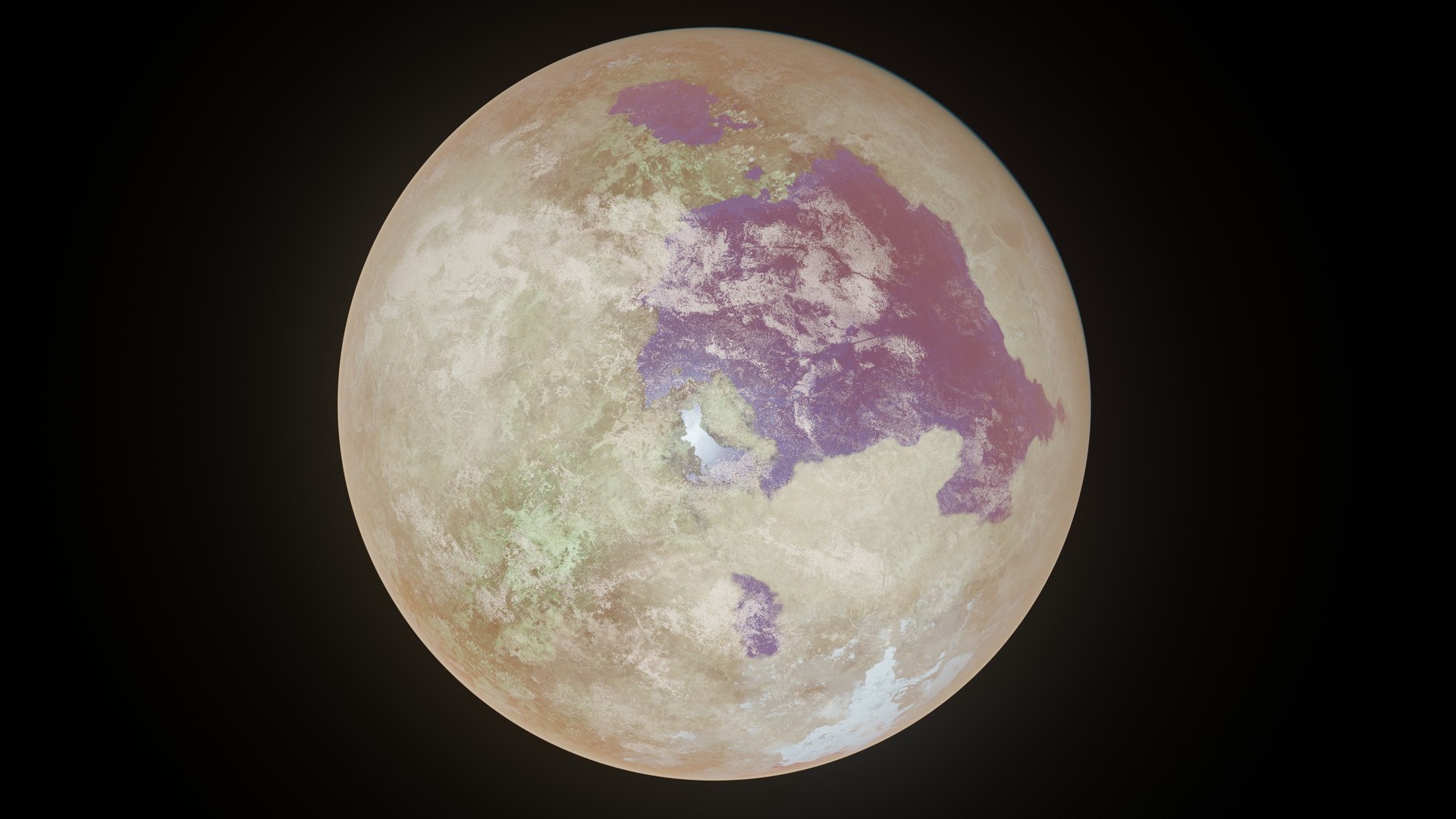 3D Desert Alien Planet 16K - TurboSquid 1809229