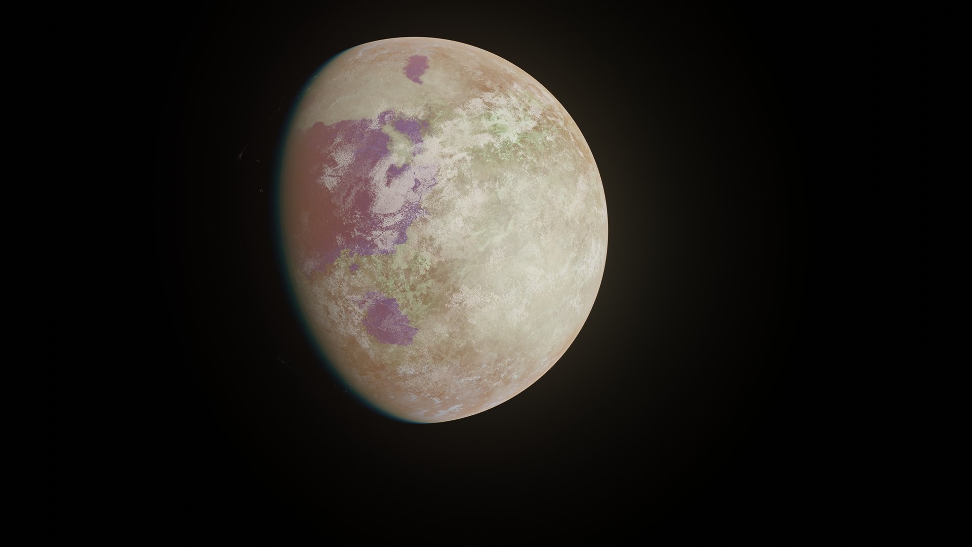 3D Desert Alien Planet 16K - TurboSquid 1809229