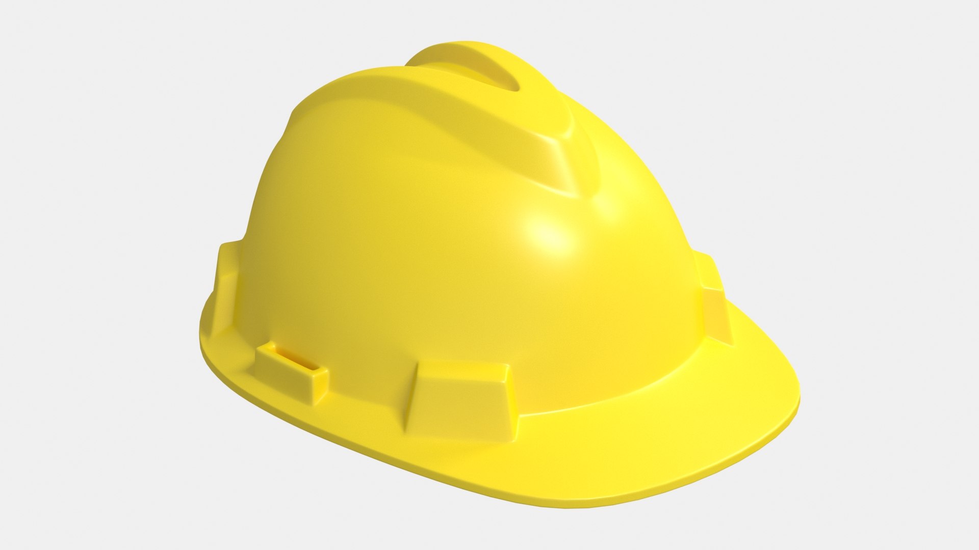 Safety Helmet - Model 2 3D Model - TurboSquid 2372794