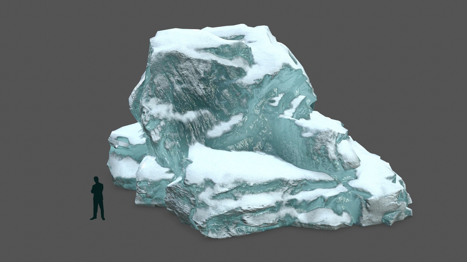Ice Rock 3D Model - TurboSquid 1511232