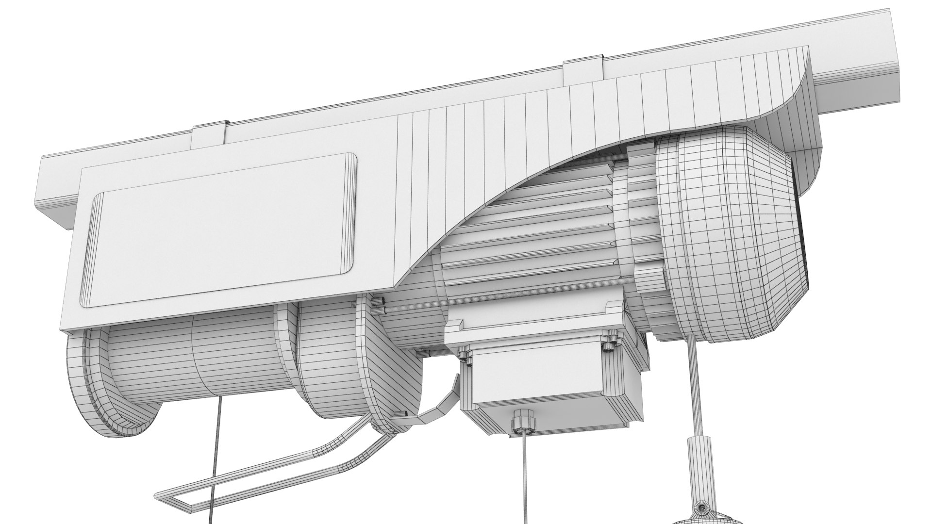 Electric Hoist 3D Model - TurboSquid 1535880