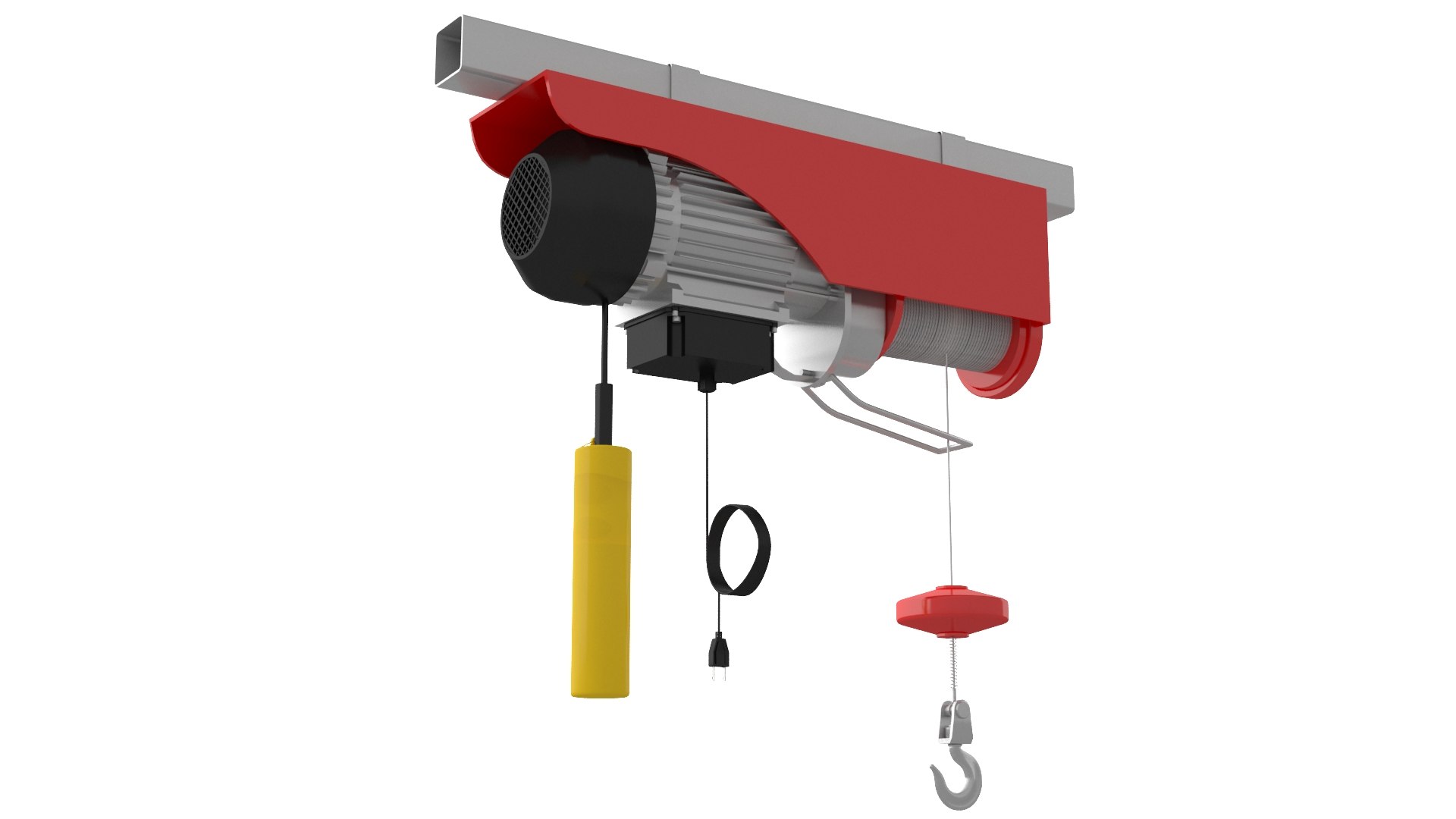 Electric Hoist 3D Model - TurboSquid 1535880