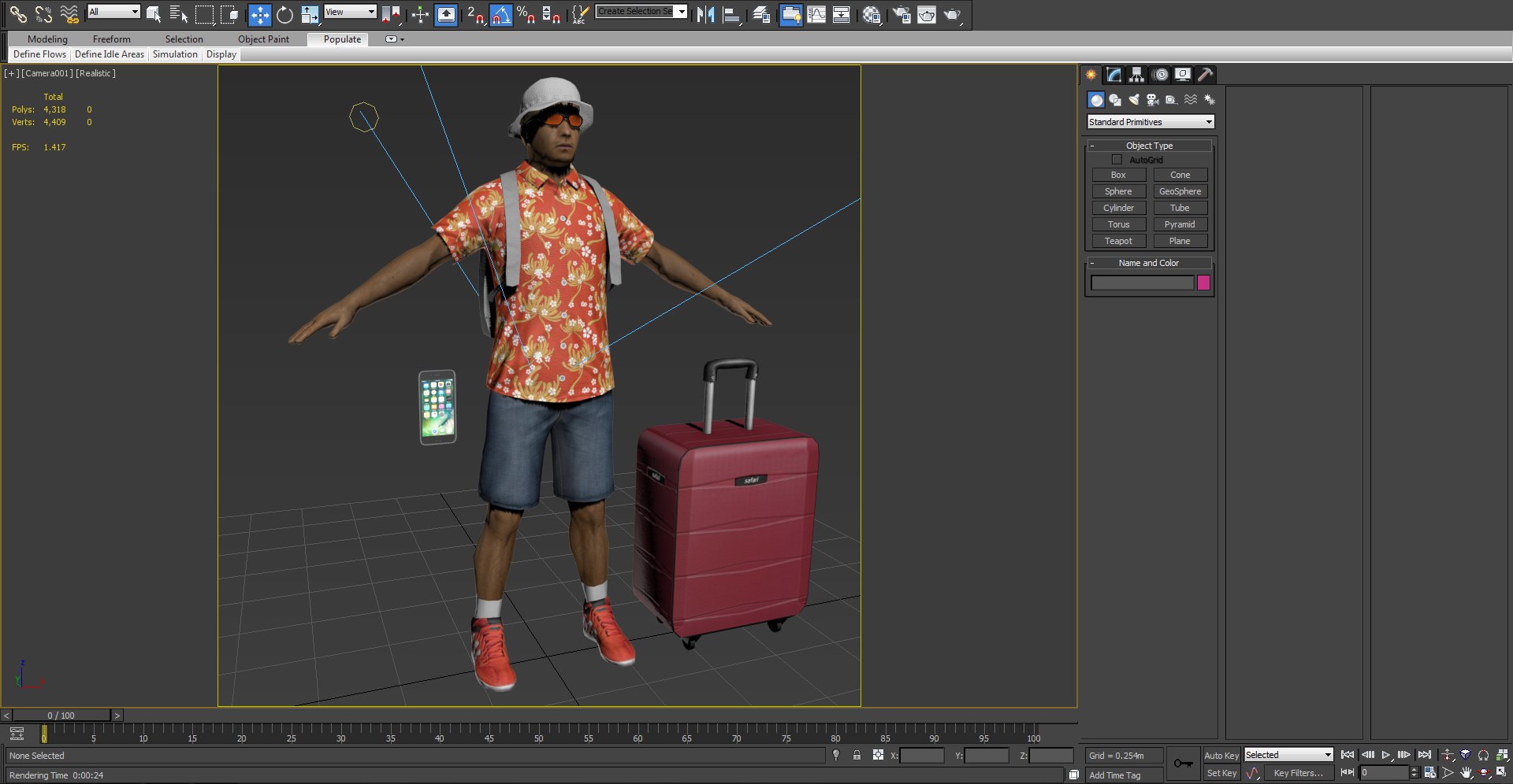 Pack 2 tourist 3D model - TurboSquid 1295768