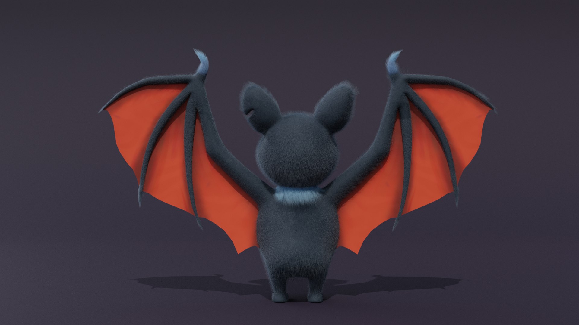 Cartoon Bat 3D model - TurboSquid 1905628
