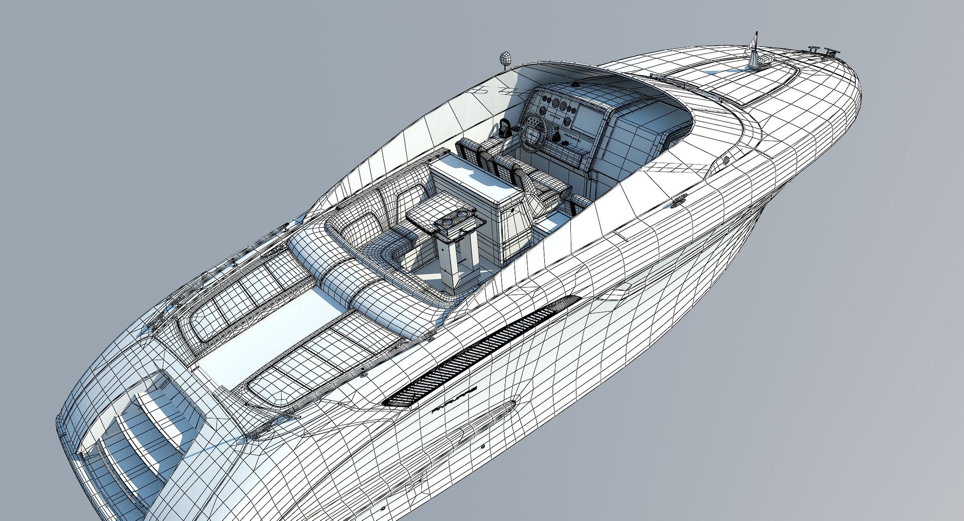 2017 Riva 38 Rivamare 3D Model - TurboSquid 1287809