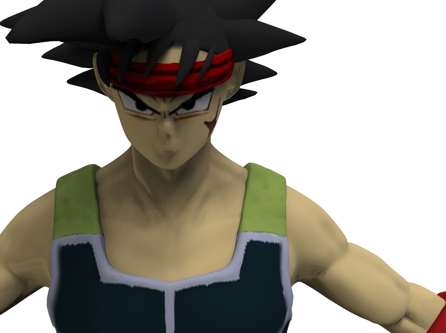 Dragon Ball Z - Bardock 3D Model - TurboSquid 2317051