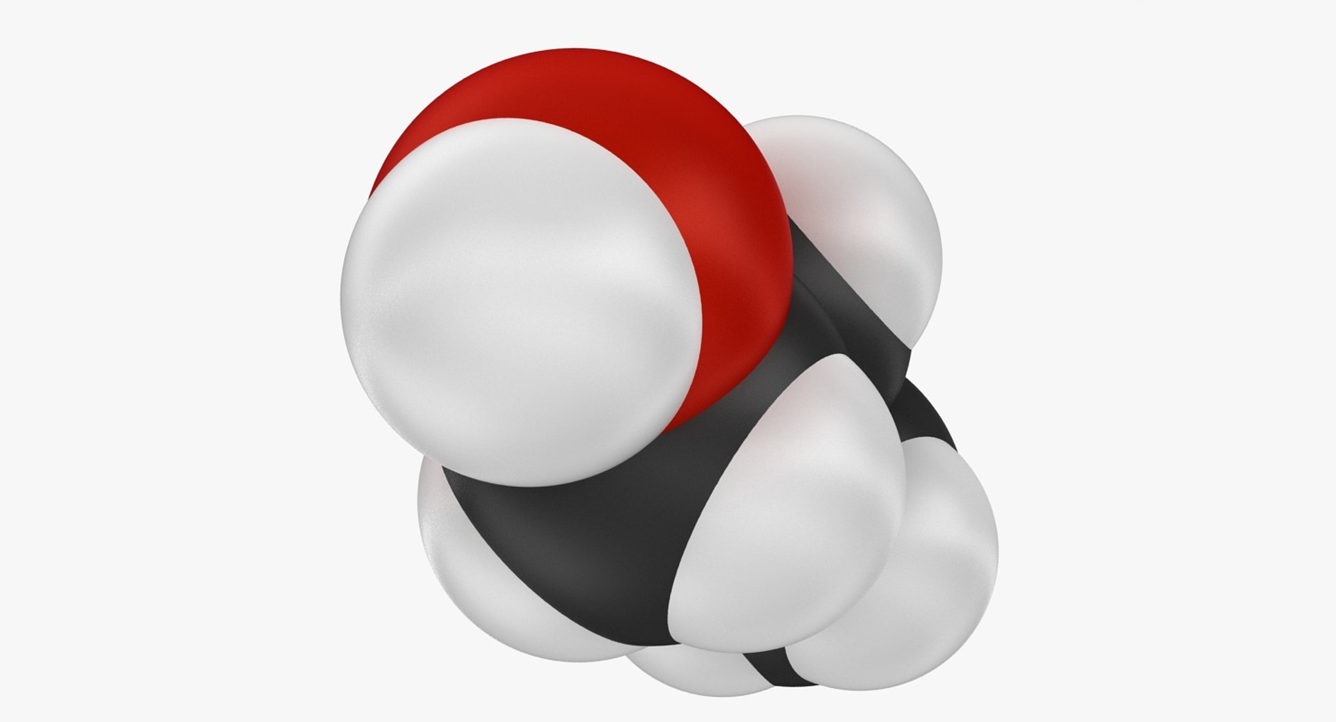 3d 1-propanol 3 Model