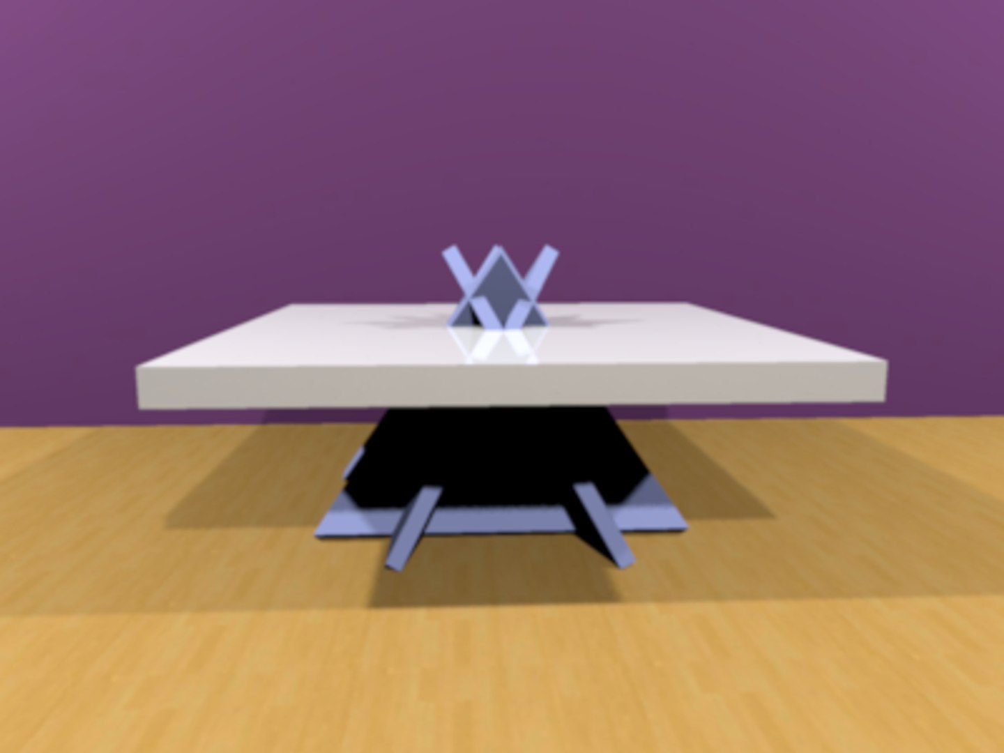 Free Triangular Table Short 3D Model - TurboSquid 1328692