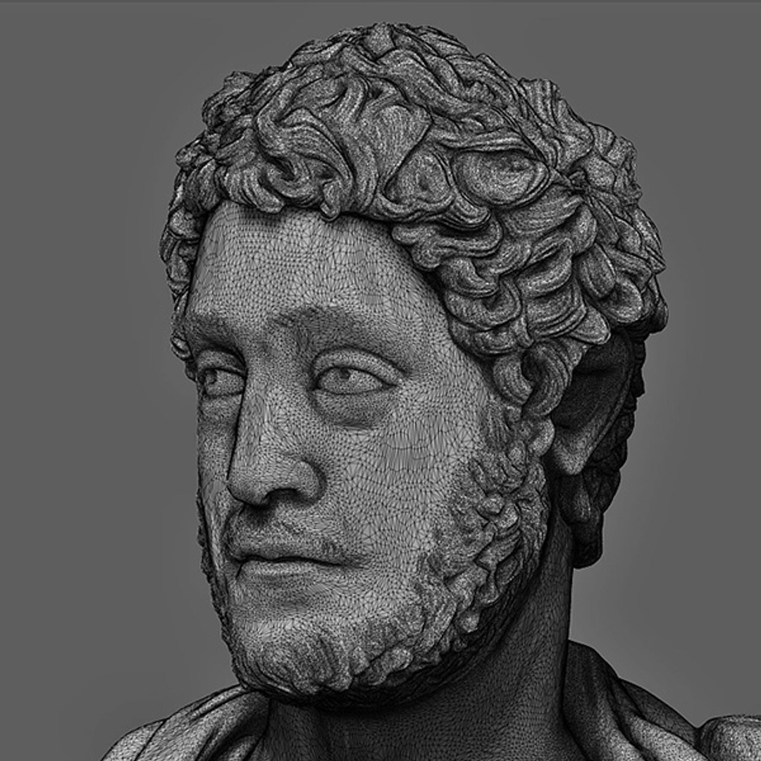 3d Printable Commodus Emperor Model
