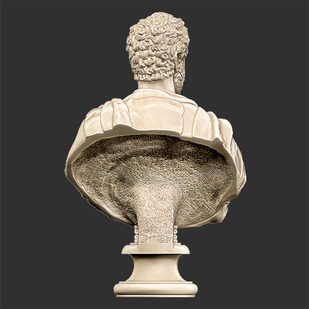 3d Printable Commodus Emperor Model